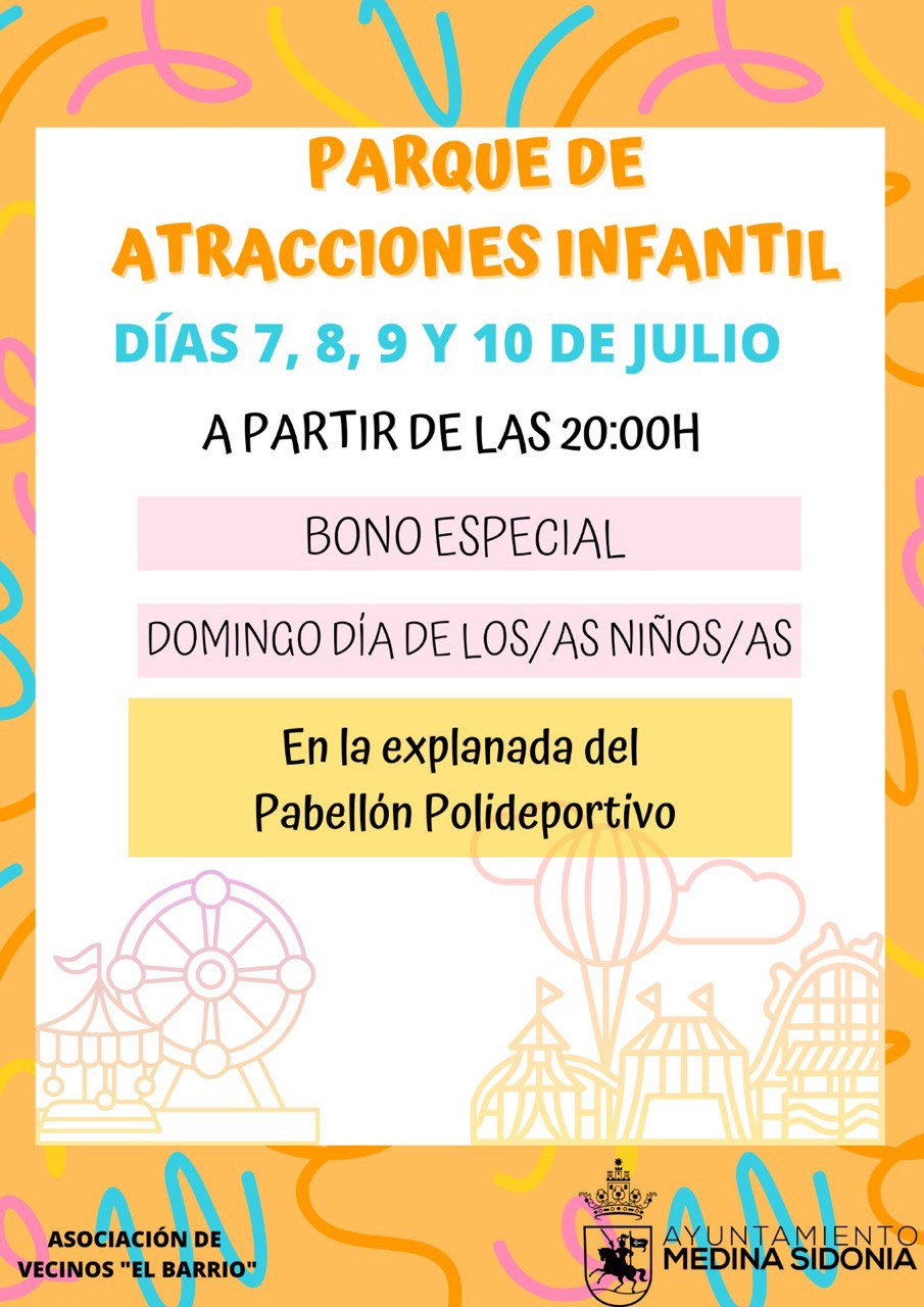 Parque de atracciones infantiles